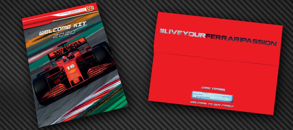 2020 Welcome Kit – Scuderia Ferrari Club Orlando